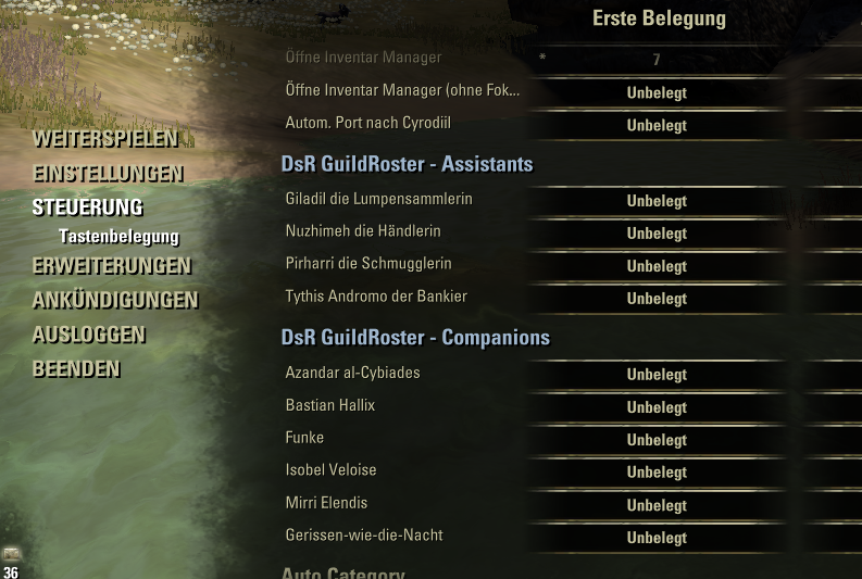 DsR GuildRoster (Loot-/ Inventory Manager, Stickerbook, PvP, AutoInvite ...