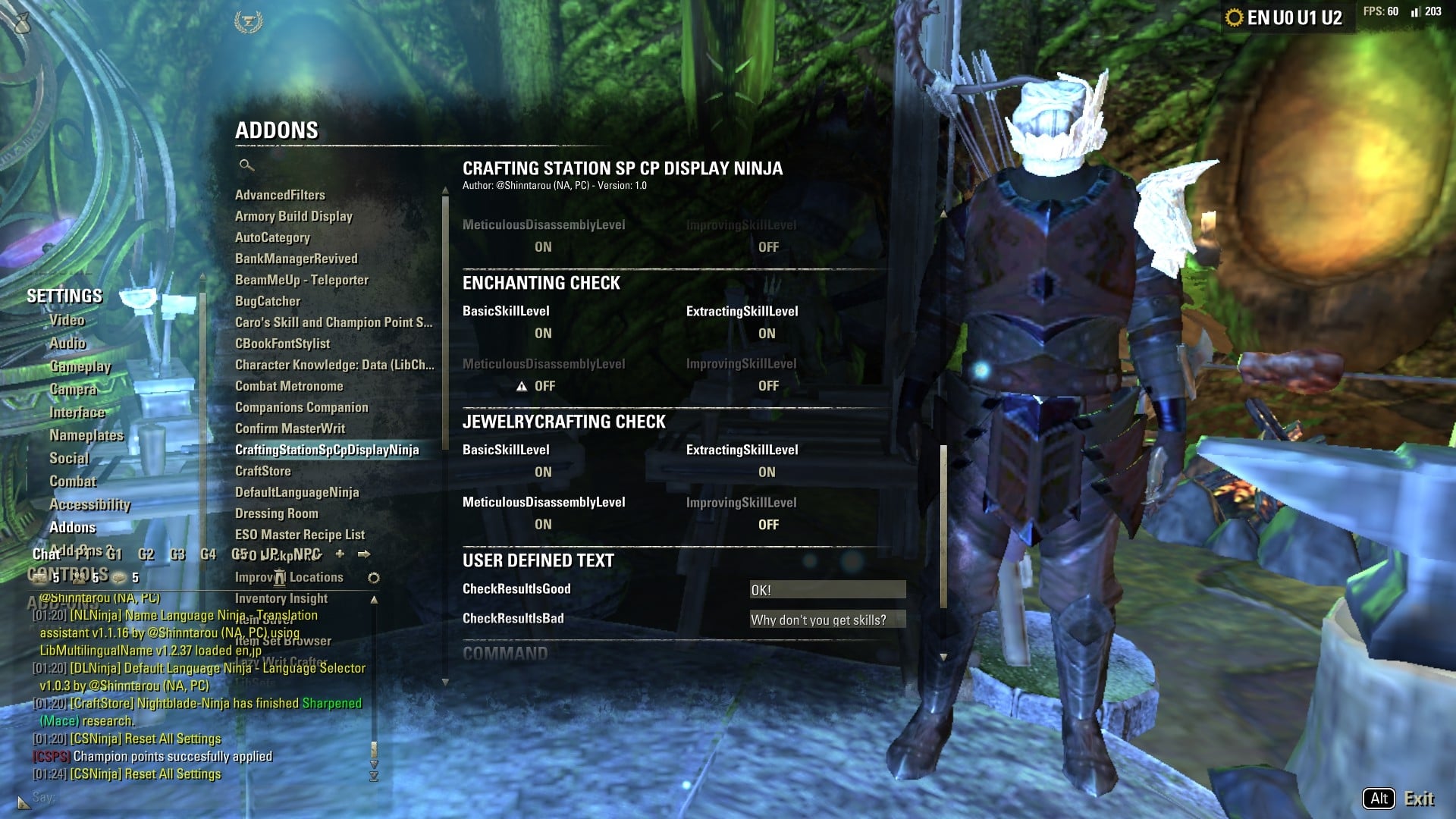 Crafting Station Sp Cp Display Ninja - Refine&Deconstruct support ...