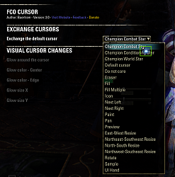 FCO Cursor : Graphic UI Mods : Elder Scrolls Online AddOns