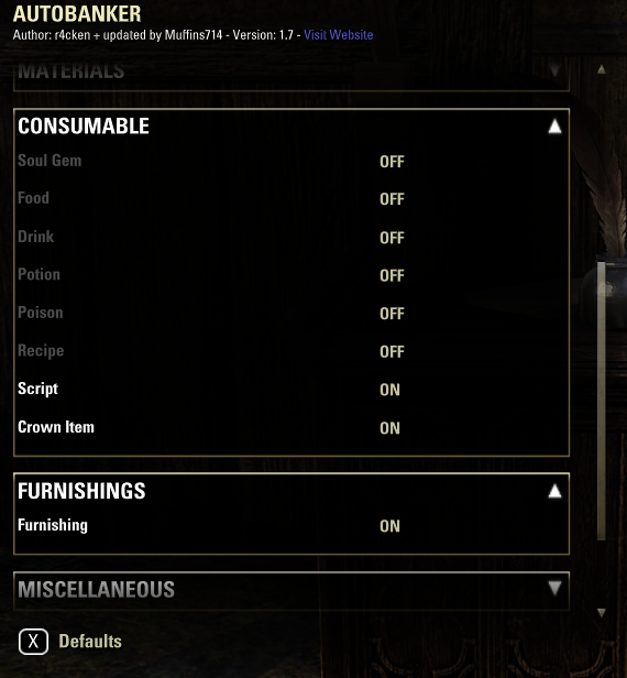 Autobanker (Automatic Bank Deposit) : Bags, Bank, Inventory : Elder ...