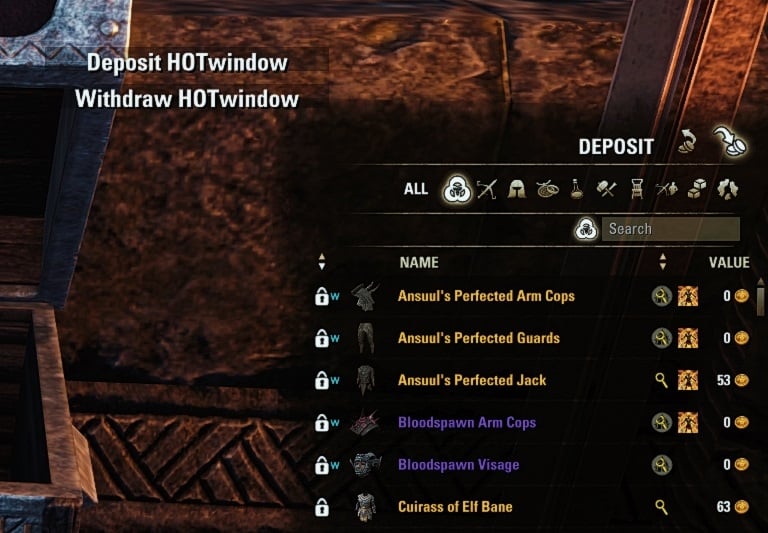 Makos's HOTwindow : Buff, Debuff, Spell : Elder Scrolls Online AddOns