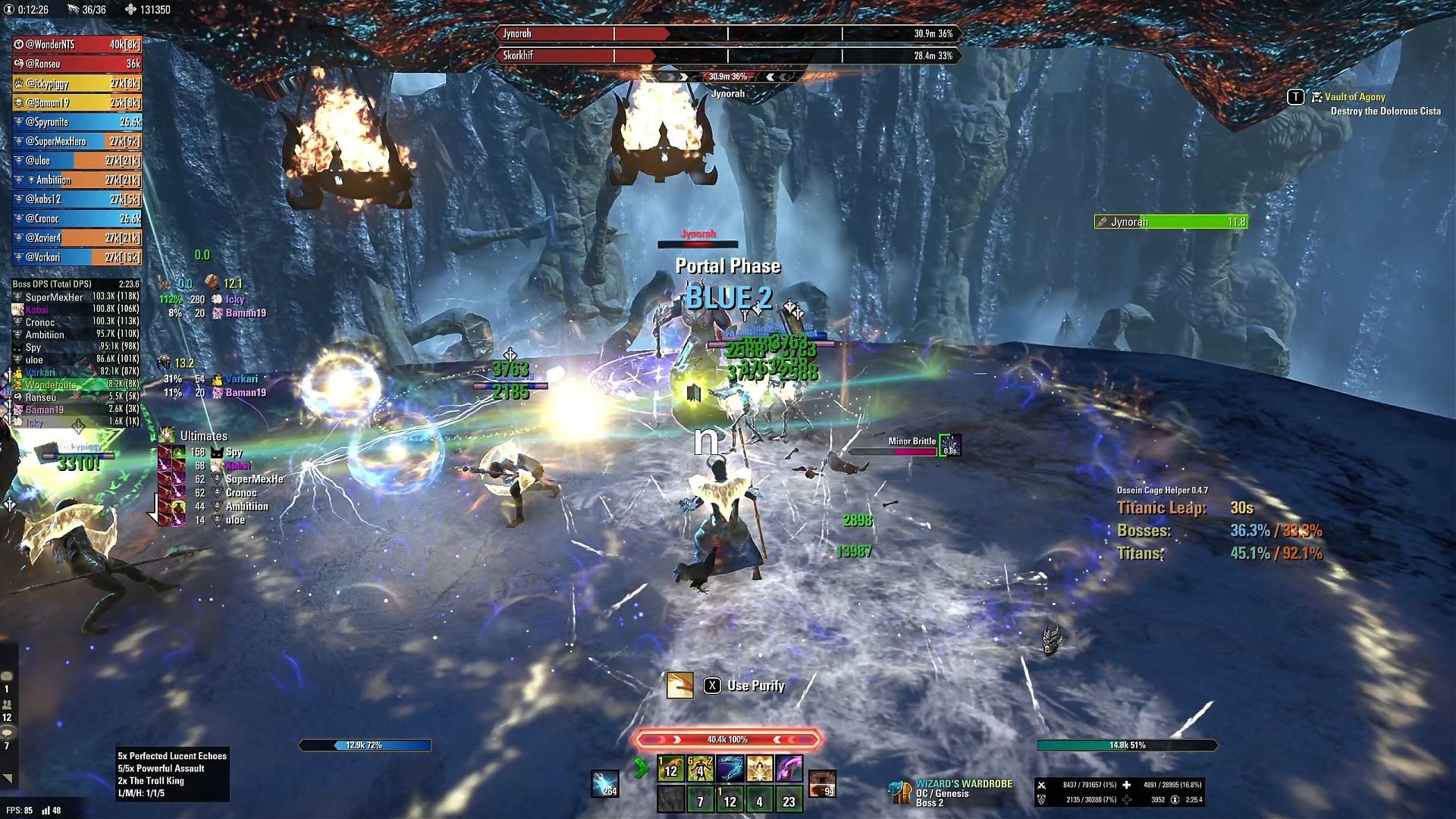 Ossein Cage Helper : Raid Mods : Elder Scrolls Online AddOns