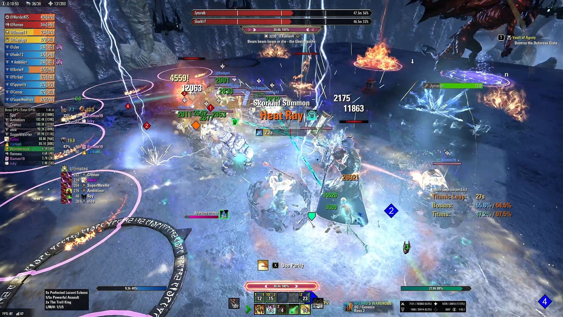 Ossein Cage Helper : Raid Mods : Elder Scrolls Online AddOns