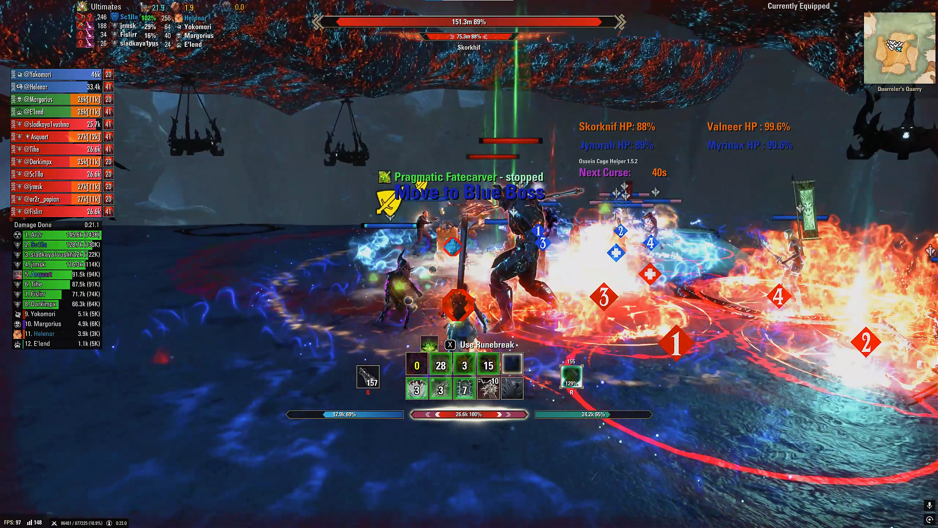 Asquart's Ossein Cage Helper : Raid Mods : Elder Scrolls Online AddOns