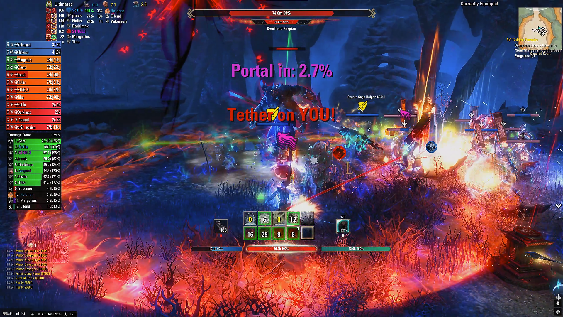 Asquart's Ossein Cage Helper : Raid Mods : Elder Scrolls Online AddOns