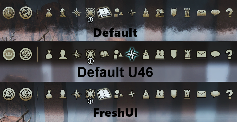 FreshUI - New UI Look : Graphic UI Mods : Elder Scrolls Online AddOns