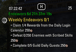 Vestige's Epic Quest : Graphic UI Mods : Elder Scrolls Online AddOns