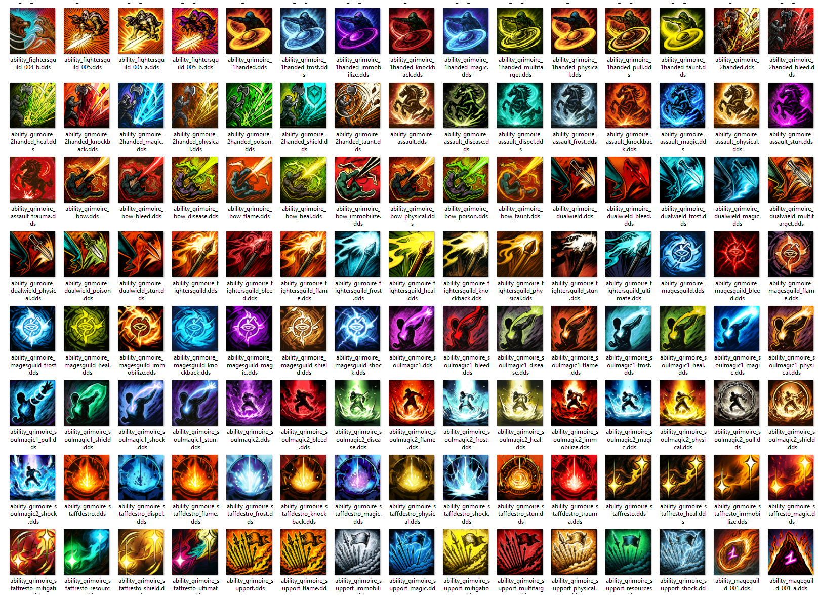 Asquart's Authentic Icons : Graphic UI Mods : Elder Scrolls Online AddOns