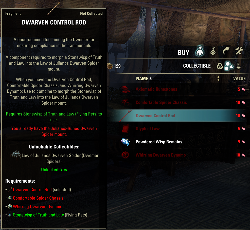 Fragment Collectible Tracker : Info, Plug-in Bars : Elder Scrolls ...