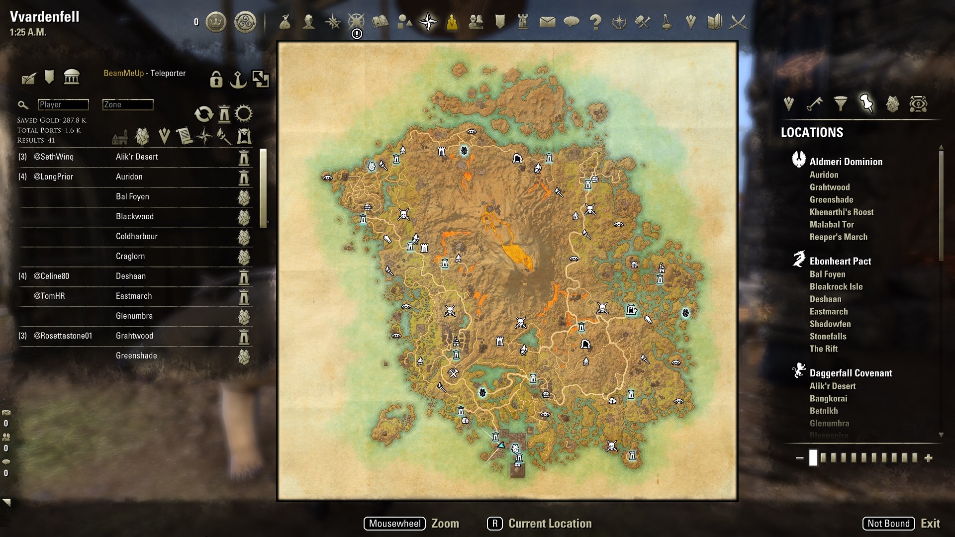 Big Map : Graphic UI Mods : Elder Scrolls Online AddOns